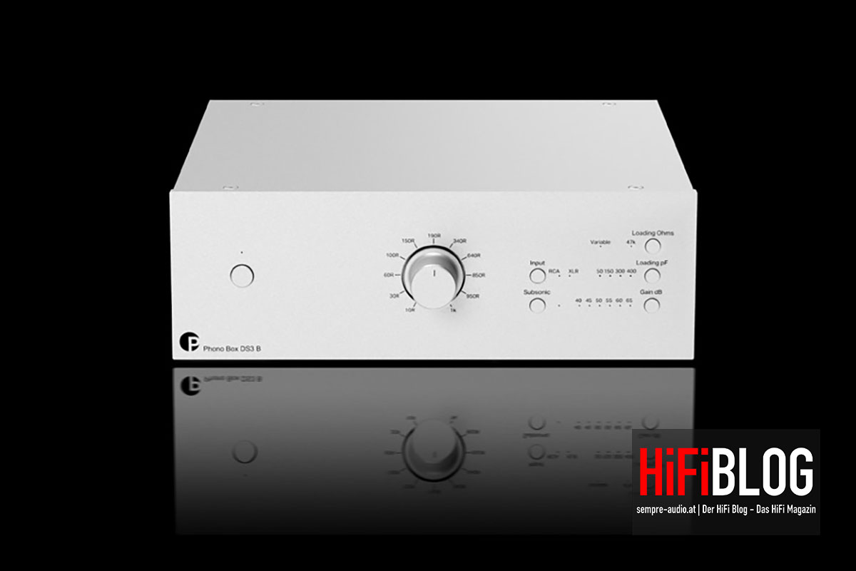 Pro-Ject Phono Box DS3 B - Balanced and discrete Dual Mono Phono ...