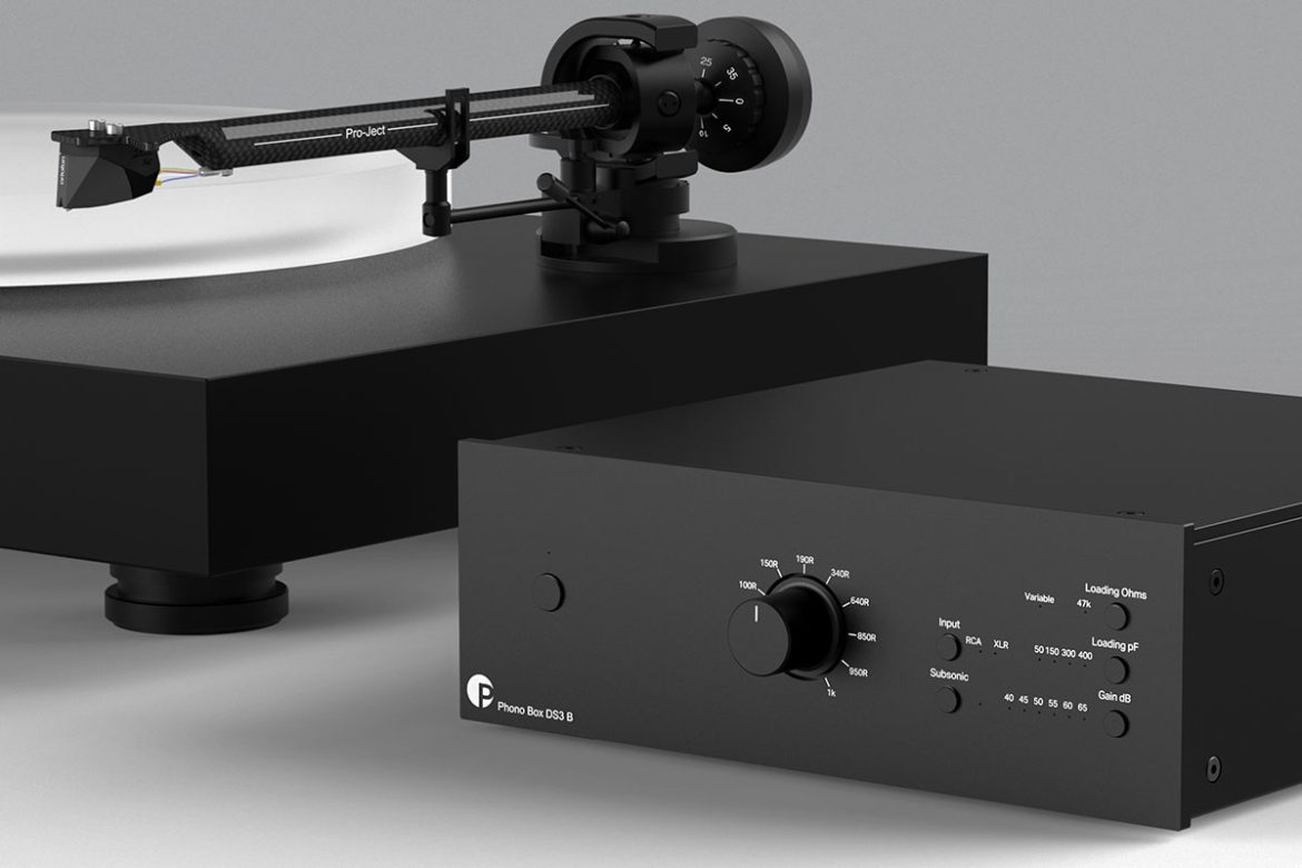 Pro-Ject Phono Box DS3 B - Balanced and discrete Dual Mono Phono ...