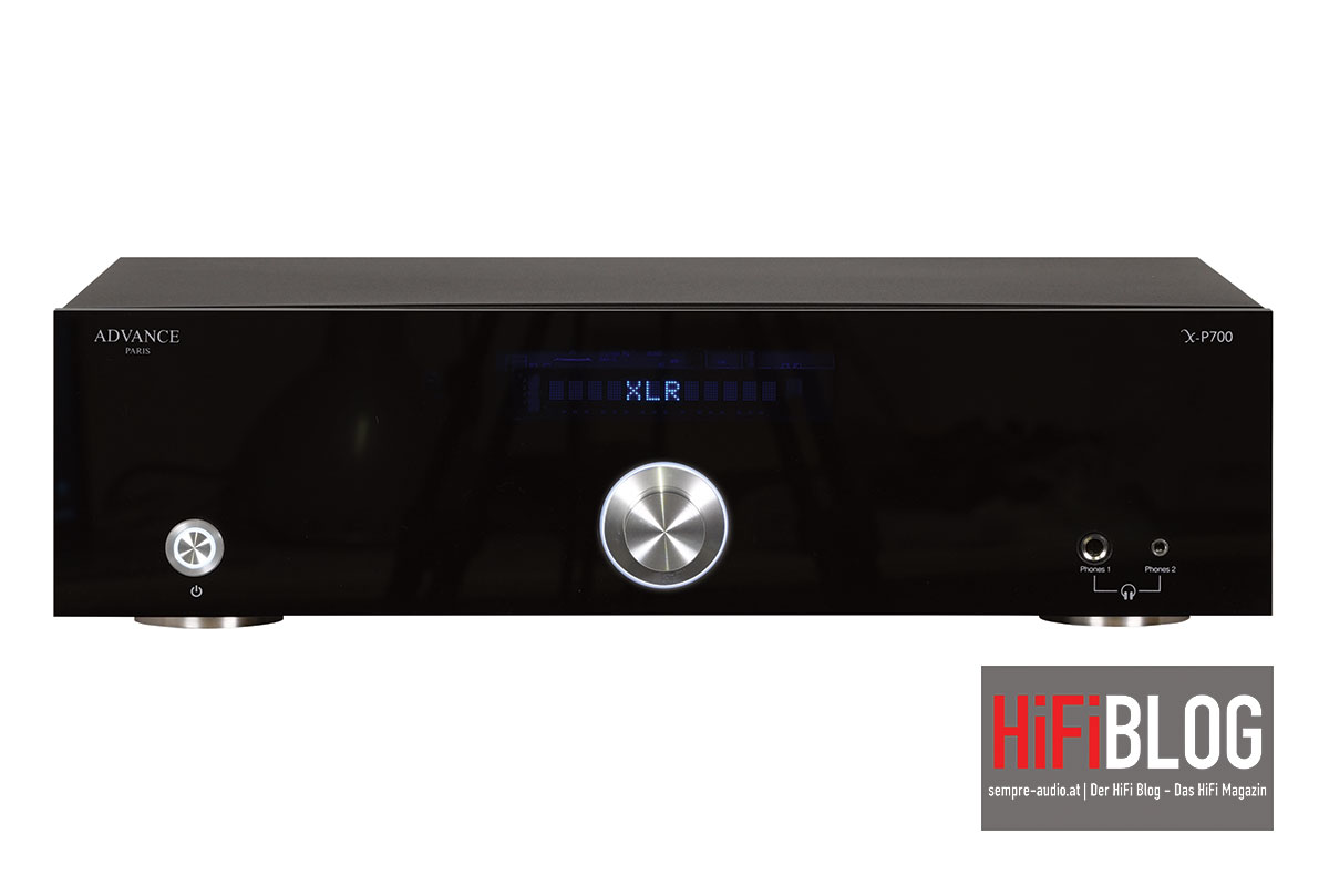 Advance Paris X-P700 Dual Mono Preamplifier | HiFi BLOG