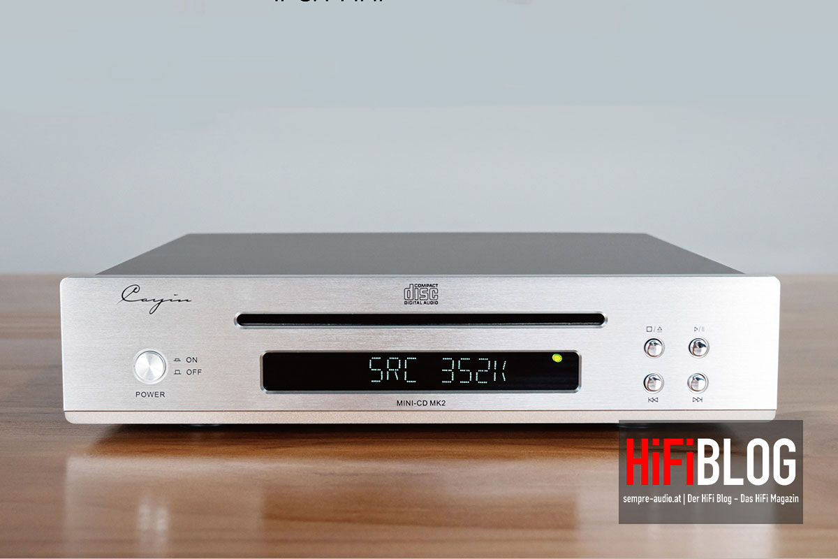 Cayin Mini-CD MK2 review - Compact slot-in CD player | HiFi BLOG