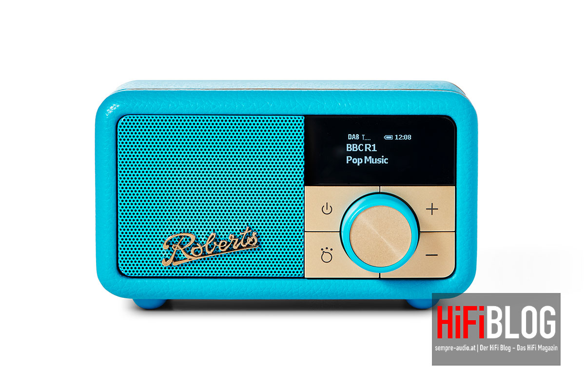 Roberts Revival Petite in Electric Blue | HiFi BLOG