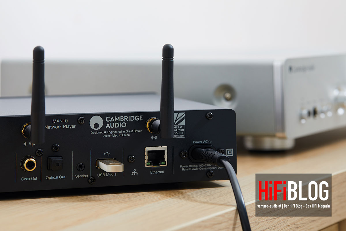 Cambridge Audio MXN10 Network Player and Cambridge Audio AXN10 Network ...