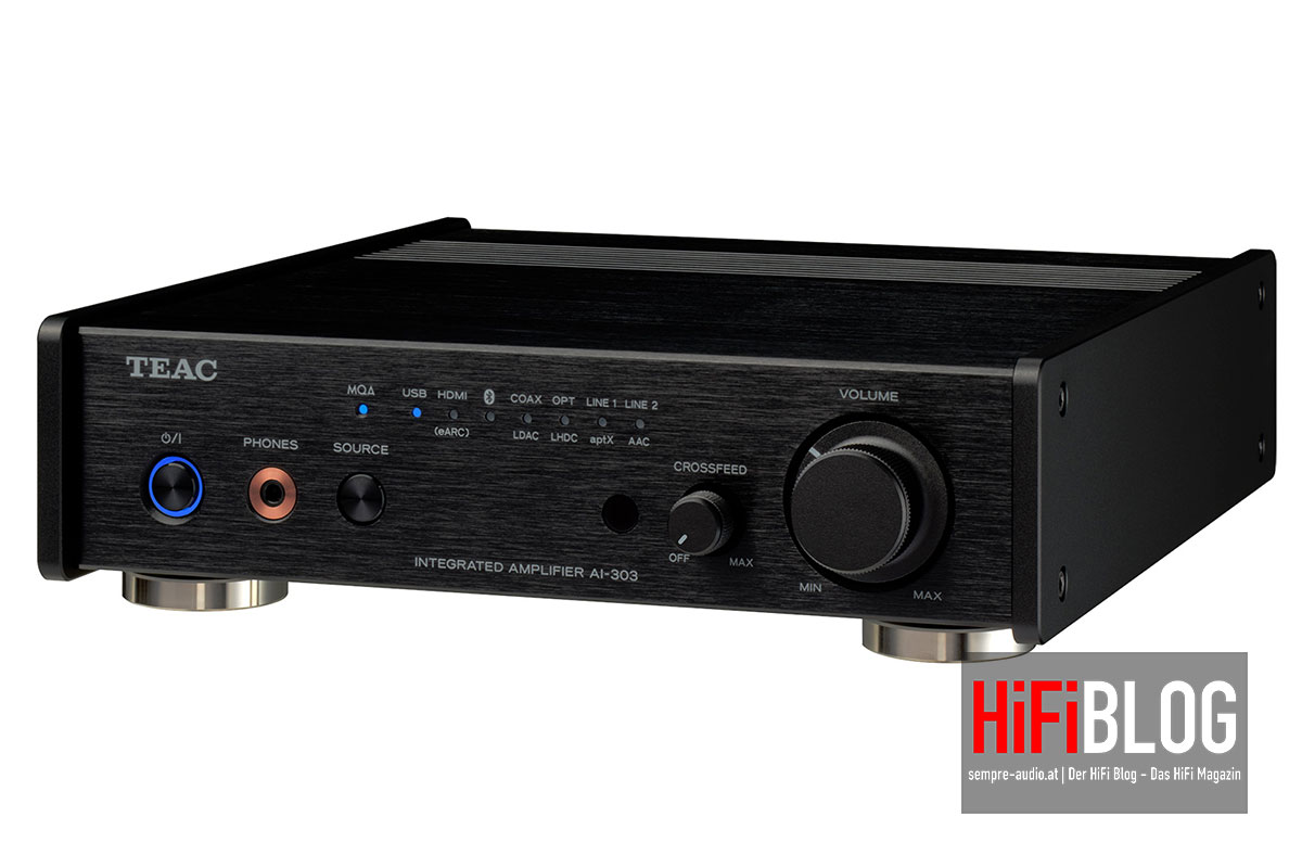 Teac AI-303 Integrated Amplifier with Hypex NCORE Class D Amplifier | HiFi BLOG