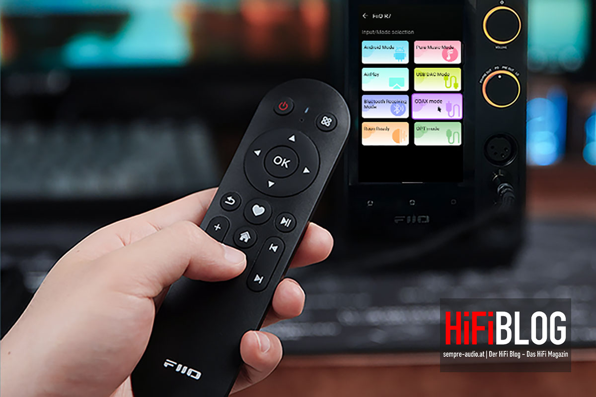 FiiO Bluetooth Remote RM3 - Desktop Audio Systems under Control | HiFi BLOG