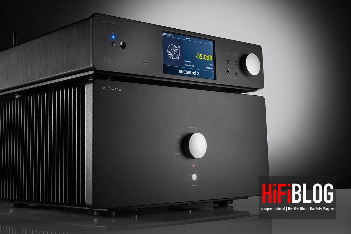 Nubert nuControl X - The new preamplifier for perfect sound management ...