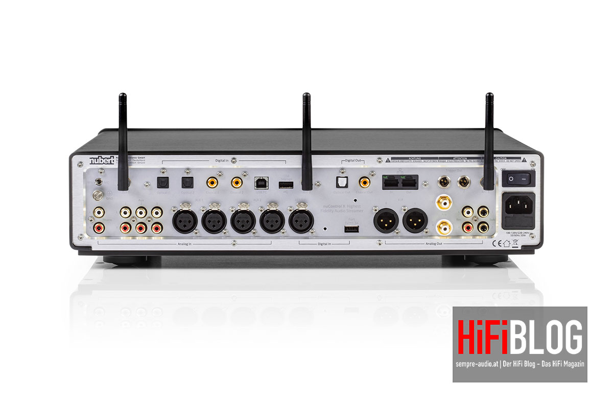Nubert nuControl X - The new preamplifier for perfect sound management ...