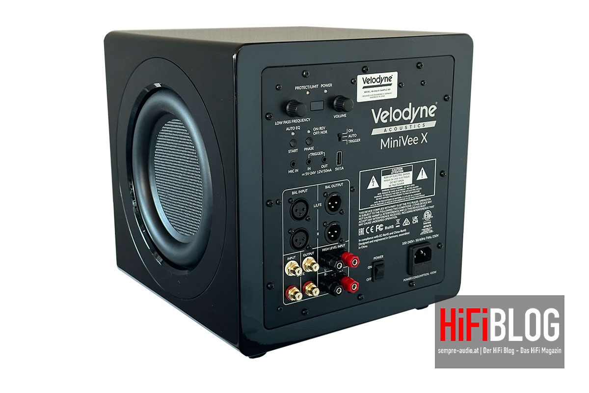 Velodyne MiniVee X - Precise bass sound | HiFi BLOG