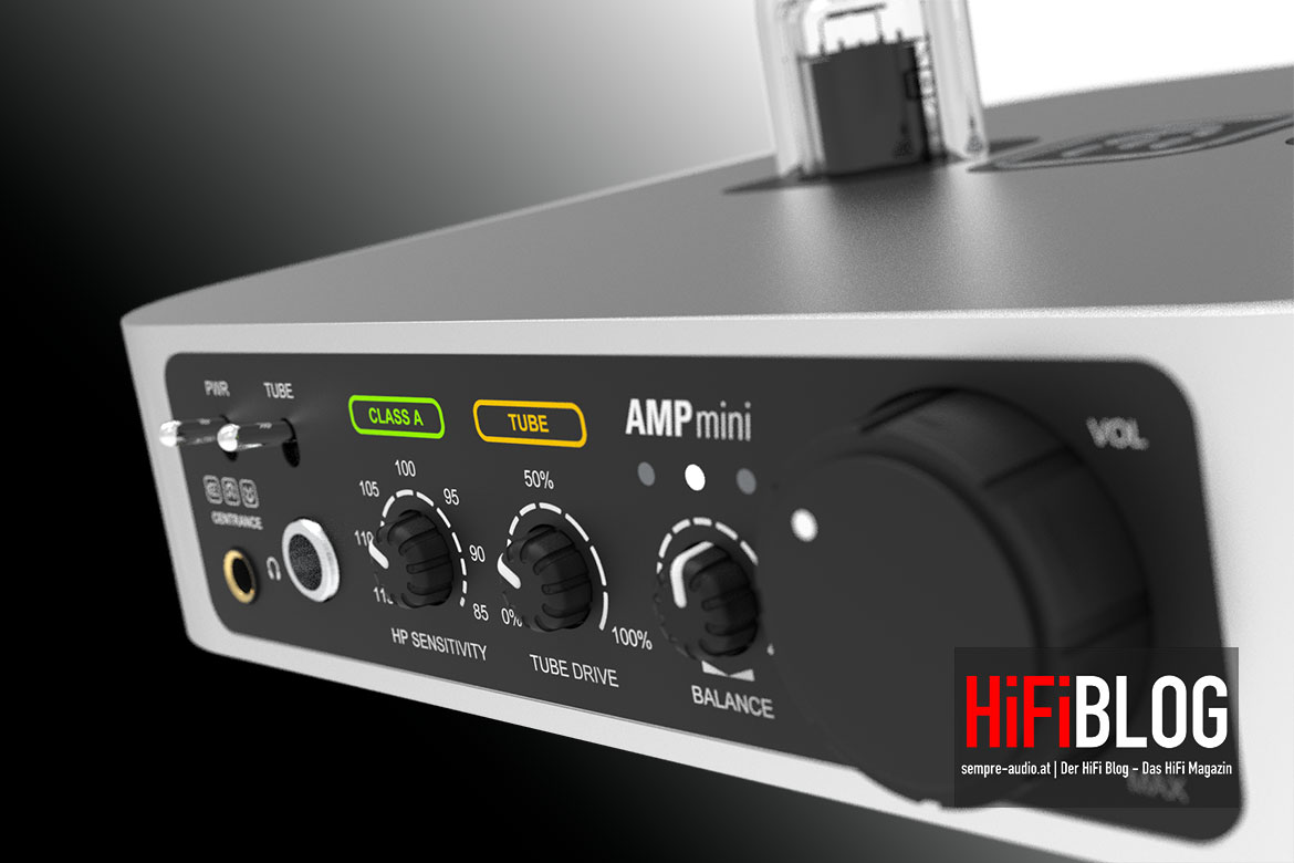 CEntrance AMP mini Class A Tube Headphone Amp - With variable tube ...