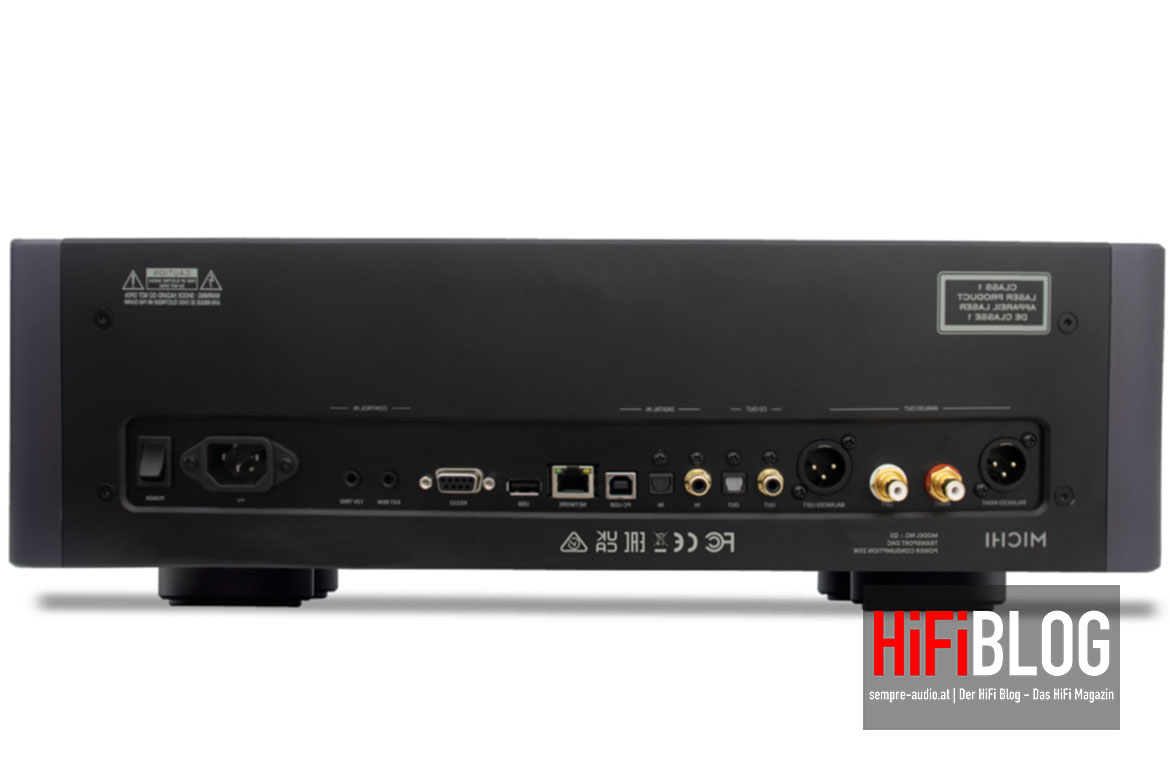 Rotel MICHI Q5 Transport DAC - The Digital Hub of the Rotel MICHI ...