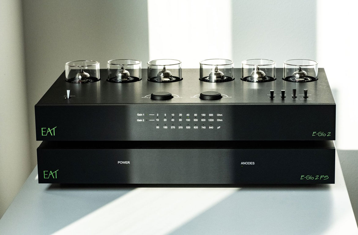 EAT E-GLO II Phono Stage - Audiophile virtues and modern industrial ...