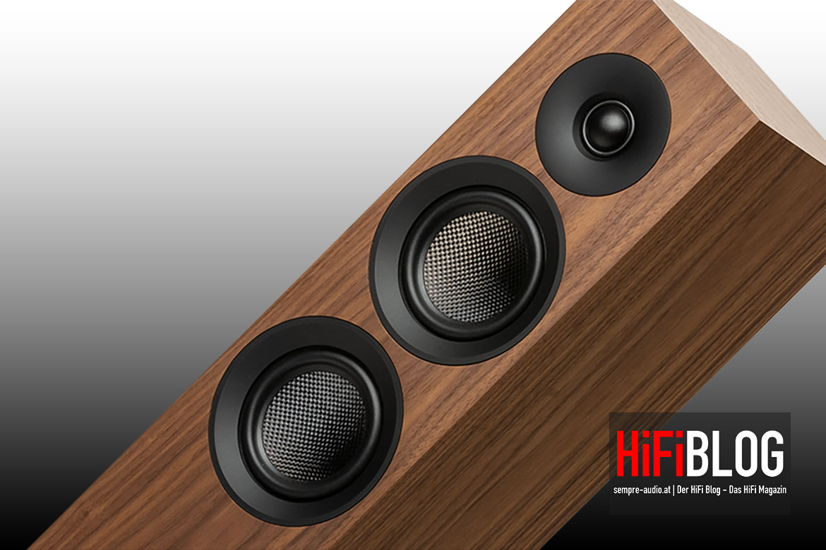 Pro-Ject Speaker Box 10 E Carbon - Slim floor-standing speaker system | HiFi BLOG